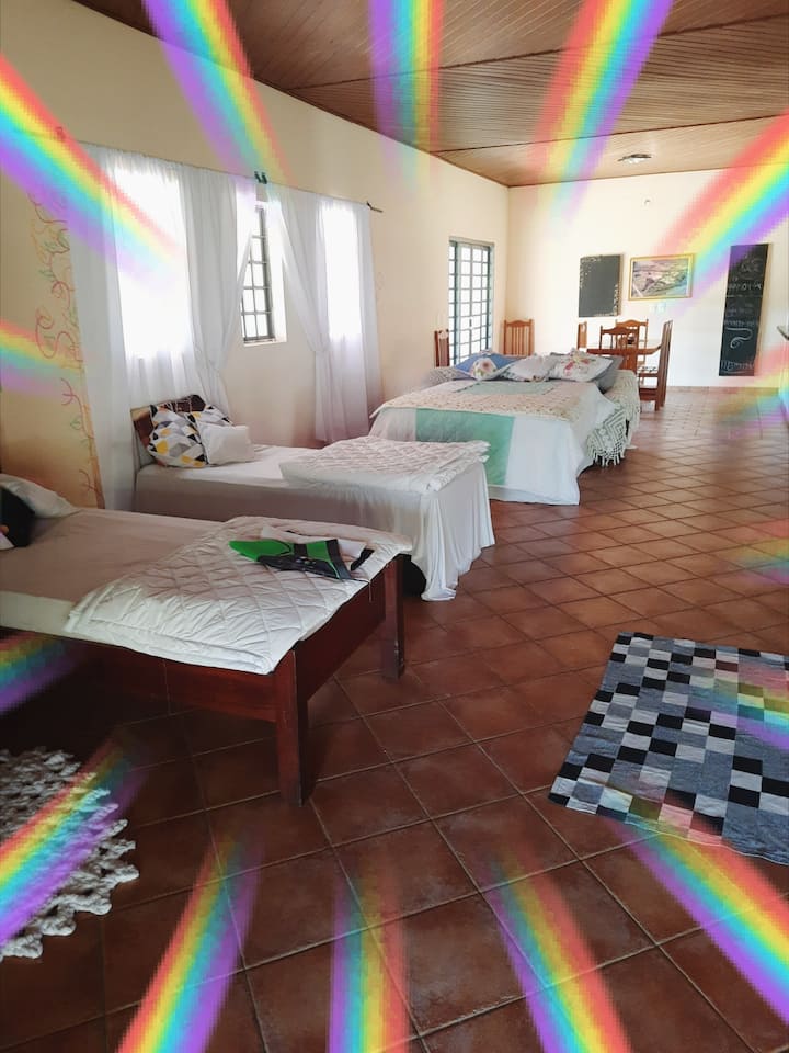 Casa Amarela Ecoloft Acomada Ate + De 7 Pessoas. - São Pedro