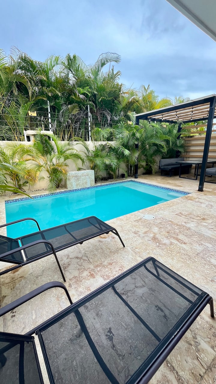 Villa Con Piscina Privada Cerca De Downtown Pc - Punta Cana