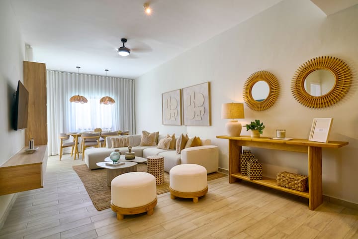 8-1d Punta Cana 1br + Private Picuzzi +Beach+golf - Punta Cana