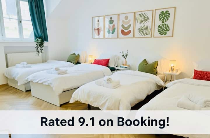 Central Stylish 2br | Old Town | Wenceslas Square - Praga