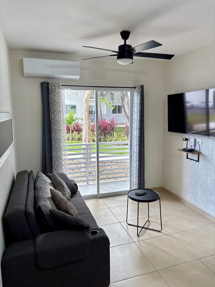 Condo 3 Br Ground Floor | Wifi, Pool, Garden - Cozumel