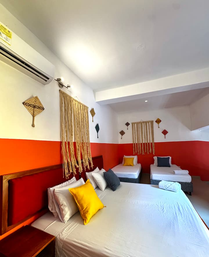 Hotel Casa Encantada- Habitacion Familiar - Santa Marta, Colombia