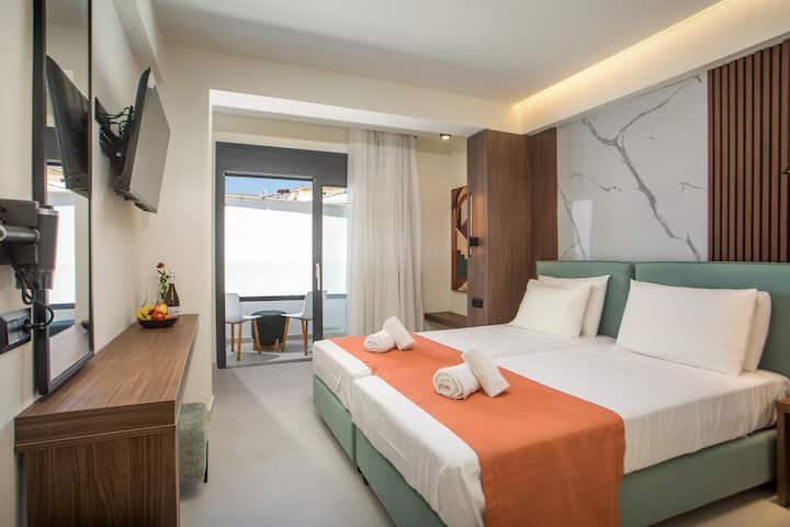 Aurora Living - Adults Only Superior Side Sea View - Faliraki