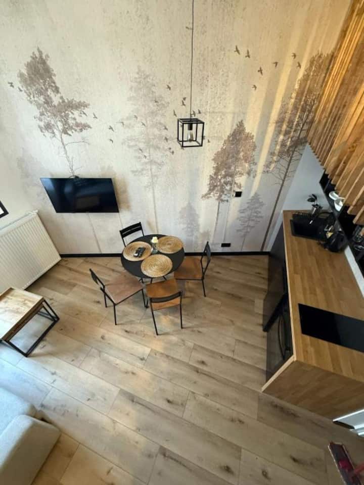 Stylowy Apartament Z Balkonem – Katowice - Katowice