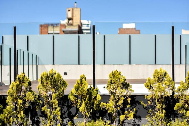 ¡Modern Loft - Bv Oroño - Con Patio Y Piscina! - Rosario