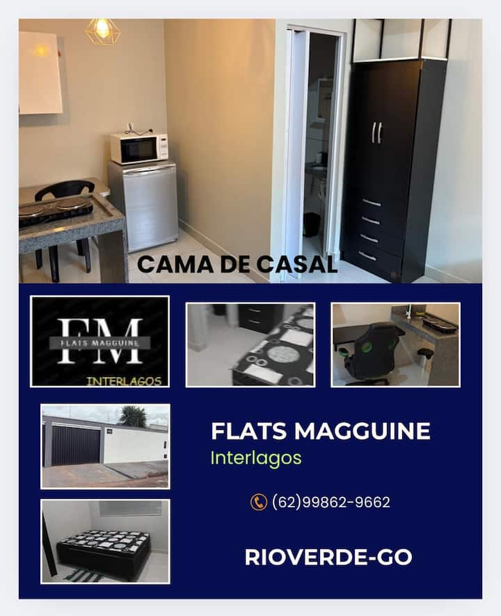 Flat Mobiliado No Interlagos Em Rio Verde/goiás. - Rio Verde