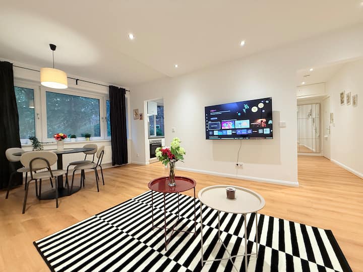Cosy-stylish 2room Apt, Fast Access To Center, New - 漢堡