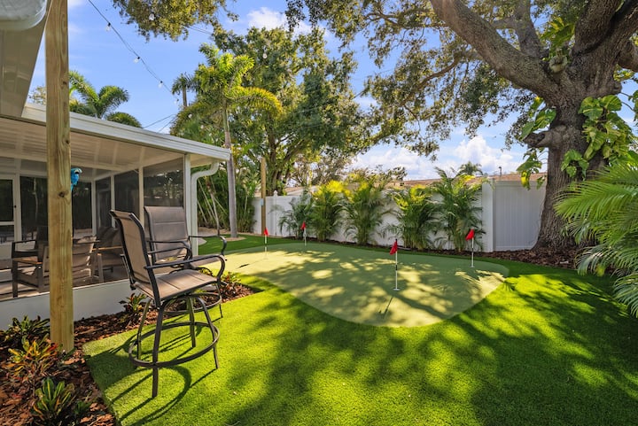 South Tampa Oasis: Pool & Putting Green - 坦帕
