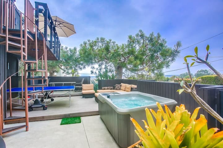 Del Mar Oceanview, Ground-floor With A Large Deck - Del Mar, CA