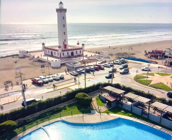 Departamento Frente Al Faro En La Serena - La Serena