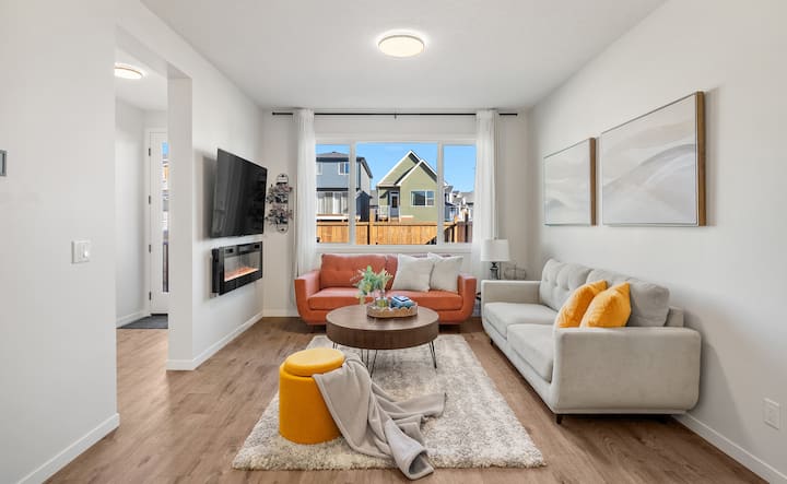 Modern 3br/4beds-nr Calgary Dt&banff-arcade-sleep6 - Canada