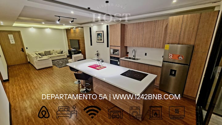 Apartamento Elegante En Cuenca, Incluye Garaje - Cuenca
