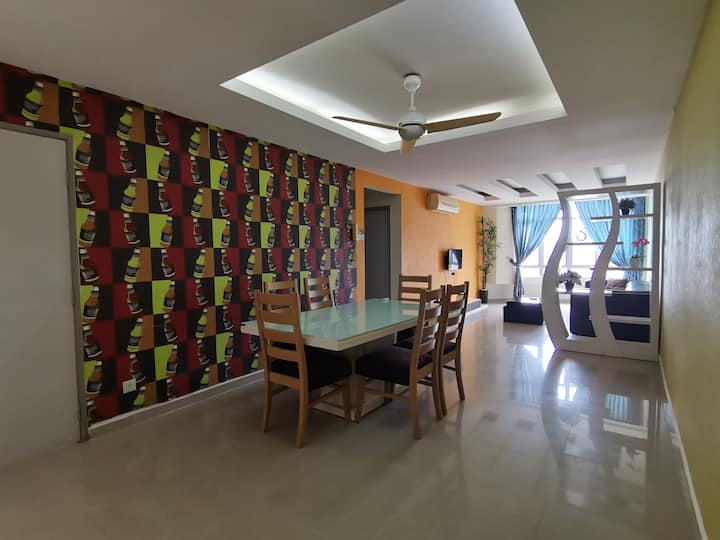 Jln Ipoh 3br - 5-min Walk To Mrt Station - Kuala Lumpur