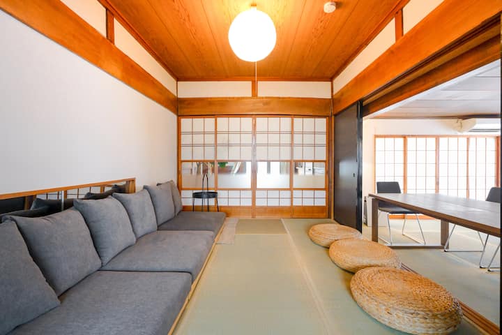 4ldk Entire House, 5 Beds, Max 9, Near Hot Springs - Ōsaki