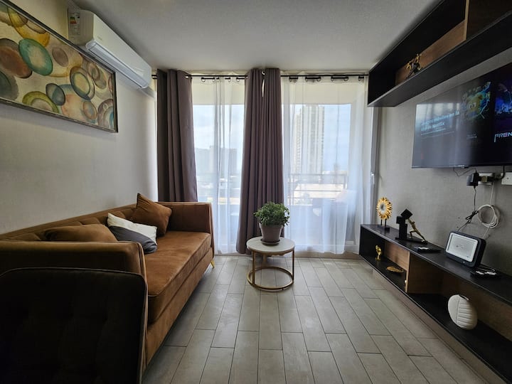 Moderno Depto. Macul Metro Estac. Wifi940 A/c Gym - Santiago