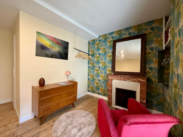 T2 Cosy Rénové 50m²-rue Grotte-jardin-sanctuaires - Lourdes
