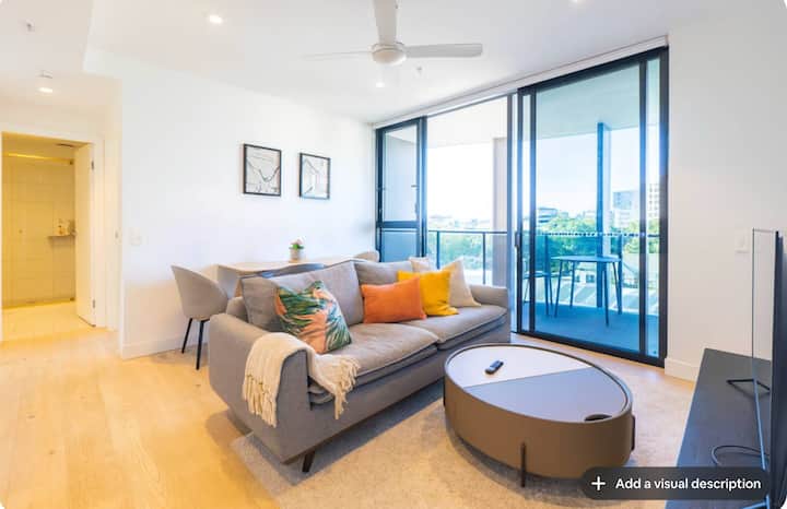 Stylish Flat In Milton - Near Cultural & Bne City - Brisbane Botanic Gardens, Mount Coot-Tha