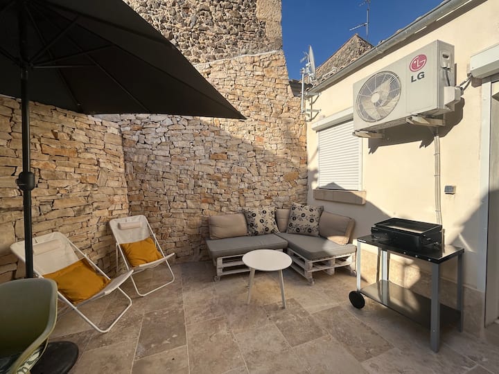 Maison De Charme 3 Chambres Avec Terrasse & Garage - Pézenas