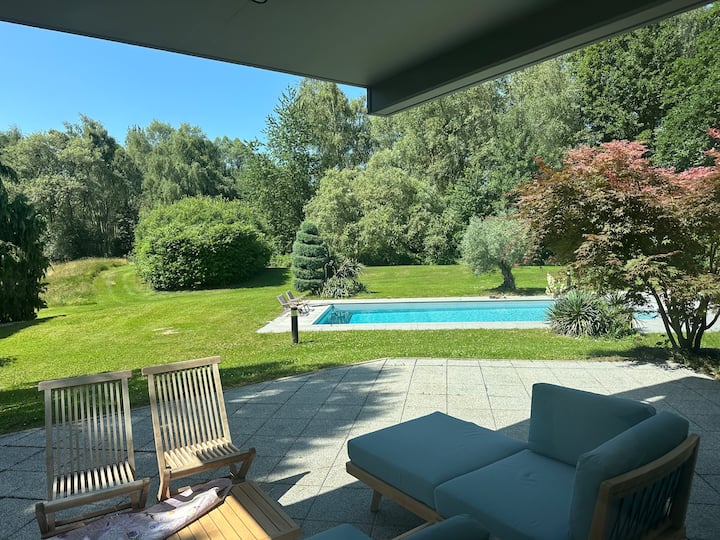 Luxury Golf Villa With Pool - Strasbourg