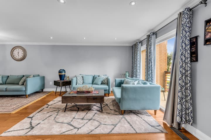 Bright & Stylish 5br Home | Mississauga Central - Toronto
