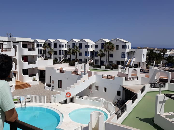 Aqua Apt Sunrise & Terrace With Sea Views - Costa Teguise