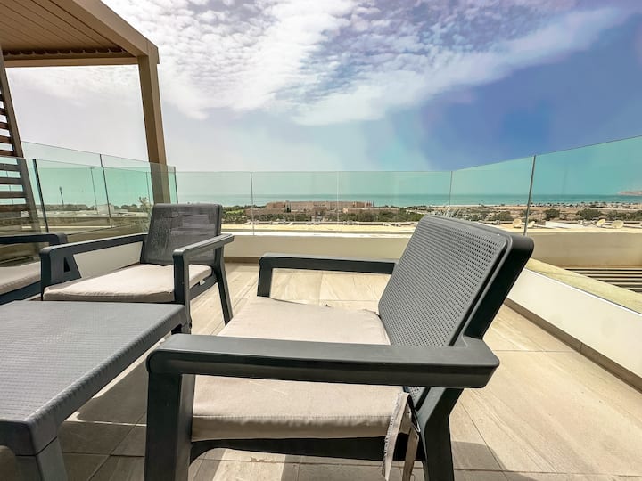 Spacieux Duplex Vue & Vagues - Taghazout