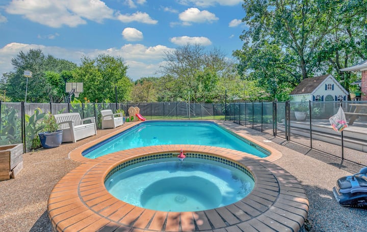 Hewitt Hangout/private Pool/game Room/sport Court - Waco, TX