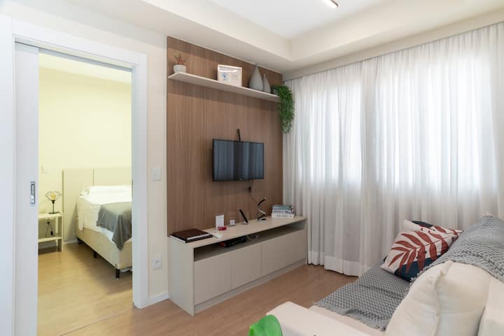 Gleba Com Vista Incrível| Ar | Piscina | Academia - Londrina