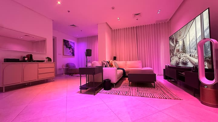 Luxury Seaview | Ps5 + 85” Qled + Dolby Atmos - Kuwait