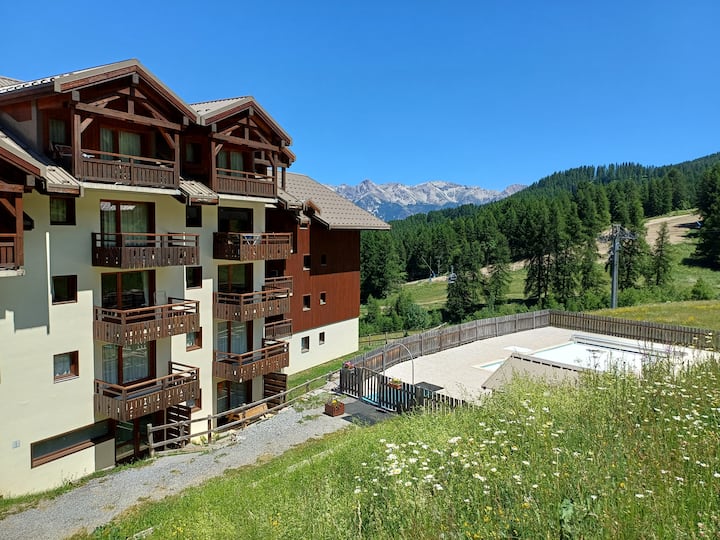 Appartement Pied Des Pistes La Dame Blanche 1800 - Hautes-Alpes
