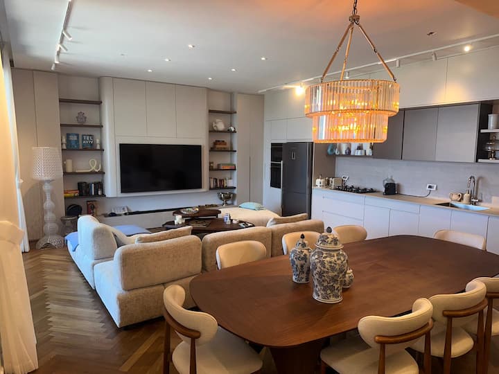 Amazing Luxury 4 Bdrs Apt - Sea View And Parking - Tel-Aviv