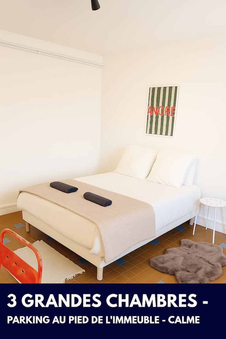 Appartement 6 Pers. • Calme • Stationnement Facile - Gueugnon