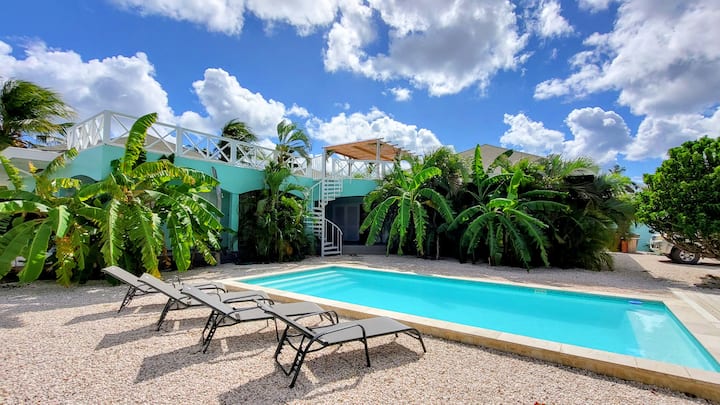 Villa Bananas, Tropical Getaway, 5 Bedr, 3 Bathr - Curaçao