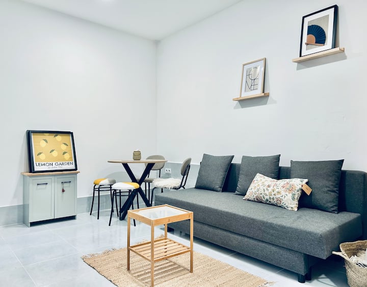 Acogedor, Céntrico & Super Funcional - Camas