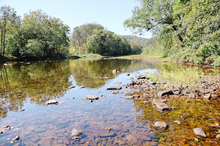 Riverfront Home On Greenbrier River Trail - Beartown State Park, Renick