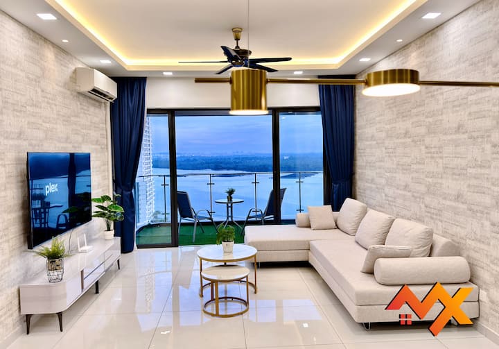 Full Seaview Country Garden 12pax Smarttv70*11b132 - Johor