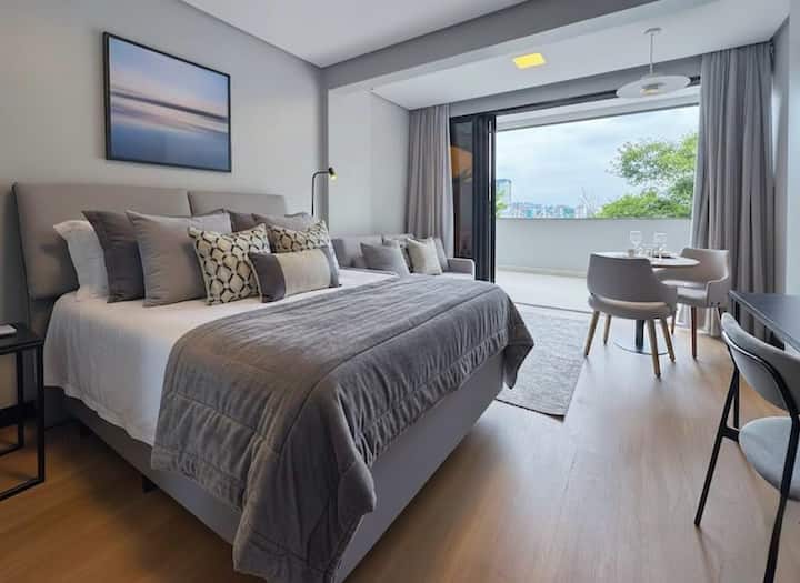 Loft 307 C/varanda 48m2 Até 4 Pessoas Vl Germânica - Blumenau