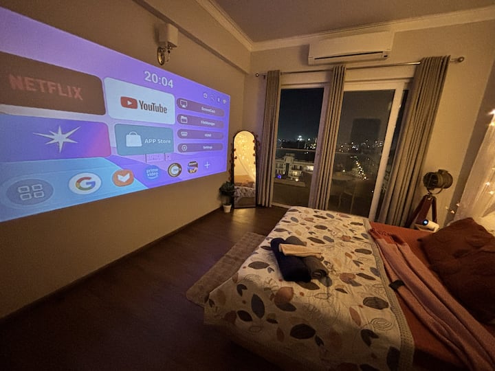 1 Bhk | Pool,balcony,aravalli Sunset|central Park - Sohna