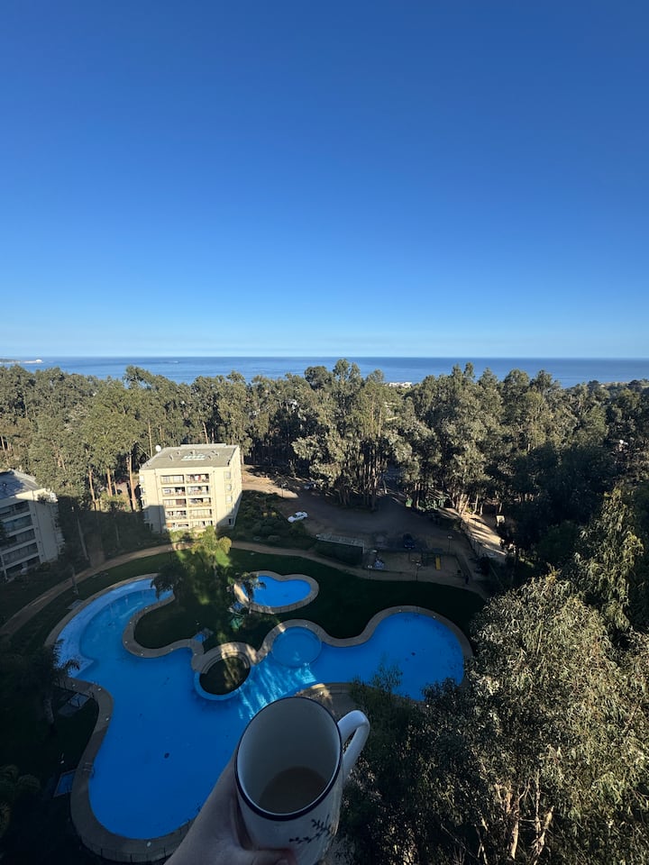 Departamento En Algarrobo Norte Con Vista Al Mar - Chile