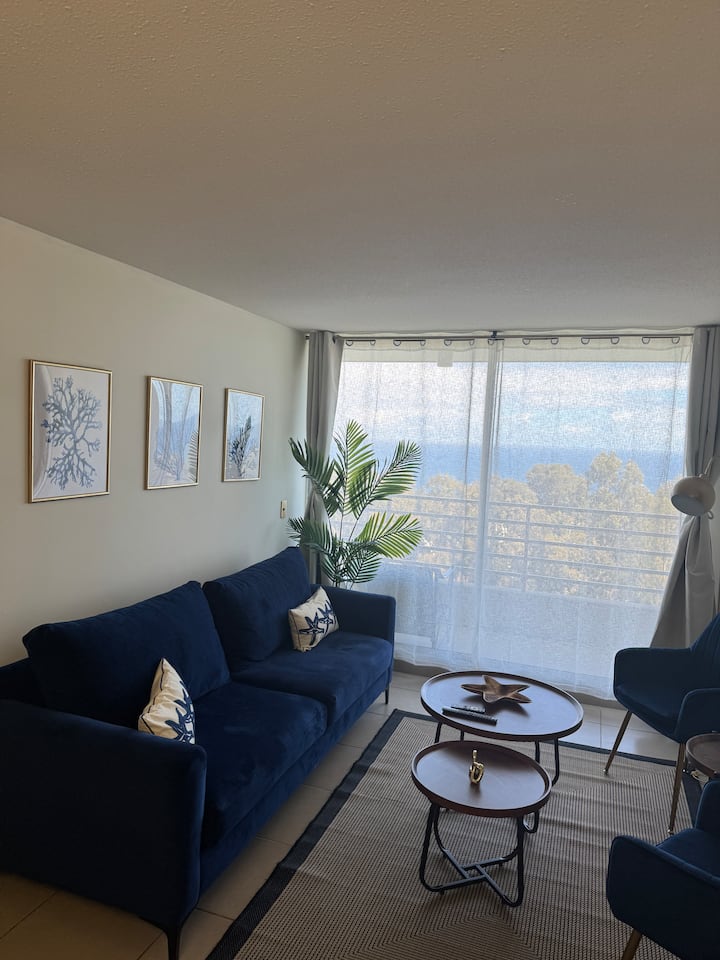 Departamento En Algarrobo Norte Con Vista Al Mar - Chile