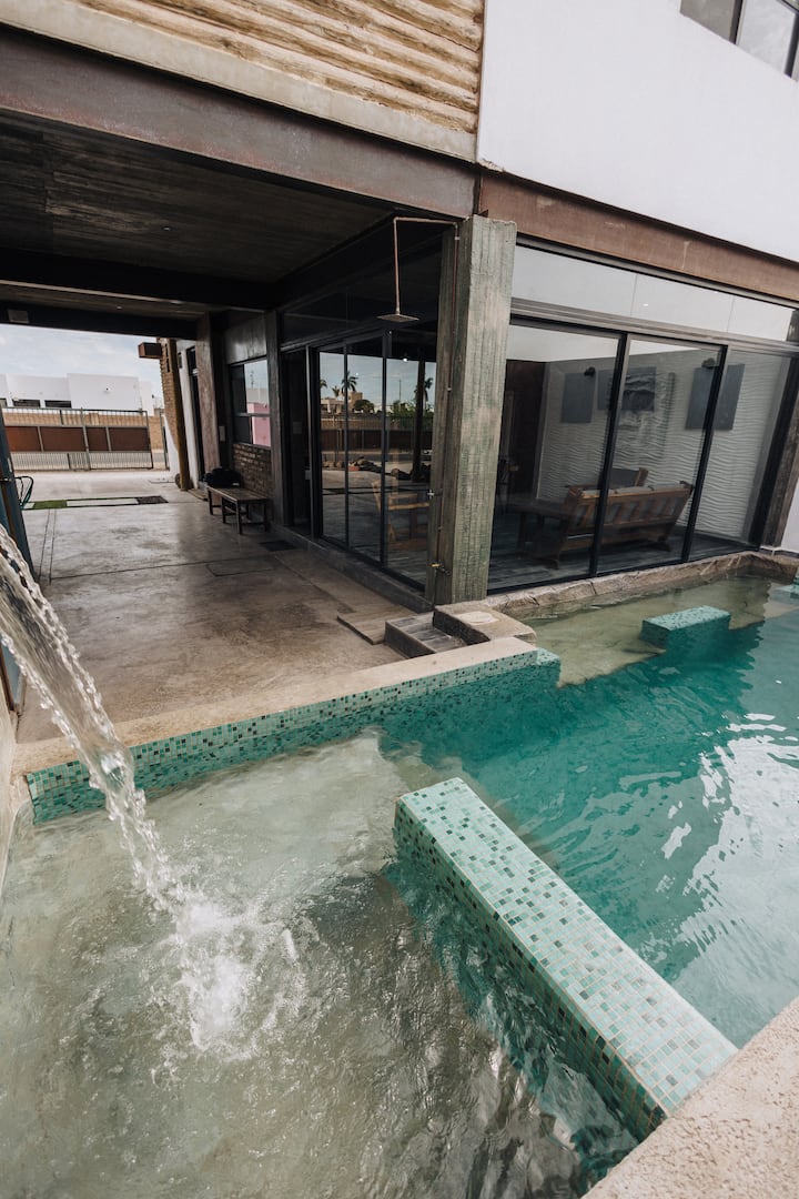 Cabin Home | 3 Bedrooms | Cozy Design - San Carlos Nuevo Guaymas