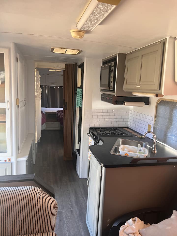 Rv In The Heart Of Sheyenne National Grasslands - North Dakota