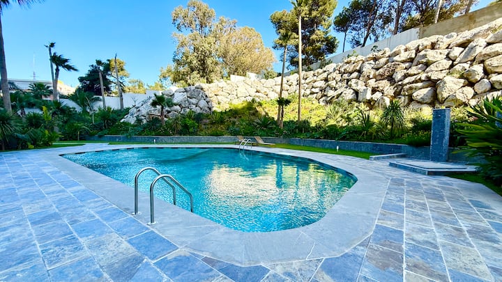 Sea View • Pool • Beach 2 Min • Chill Spot - Tánger