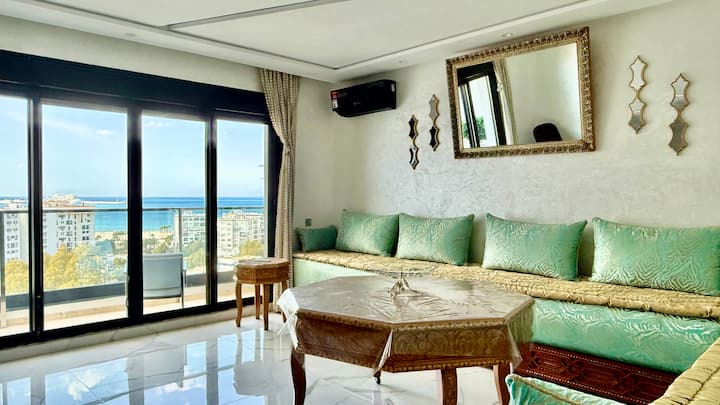 Sea View • Pool • Beach 2 Min • Chill Spot - Tanger