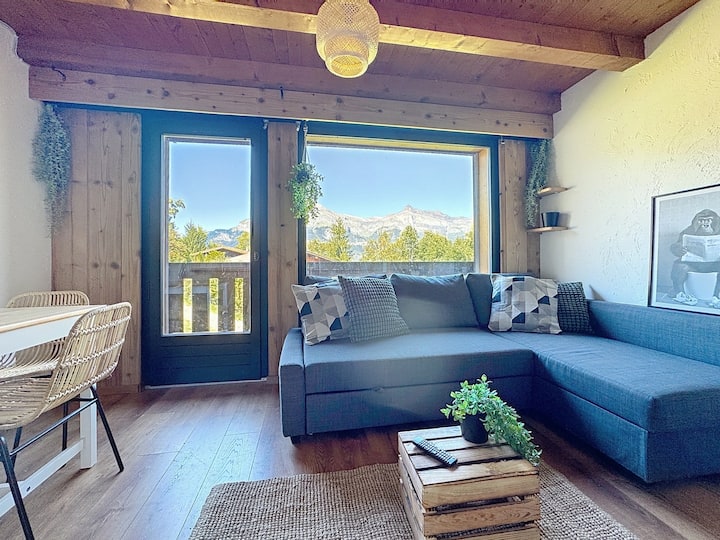 Charmant Studio Au Pied Des Pistes Vue Montagne - Saint-Gervais-les-Bains