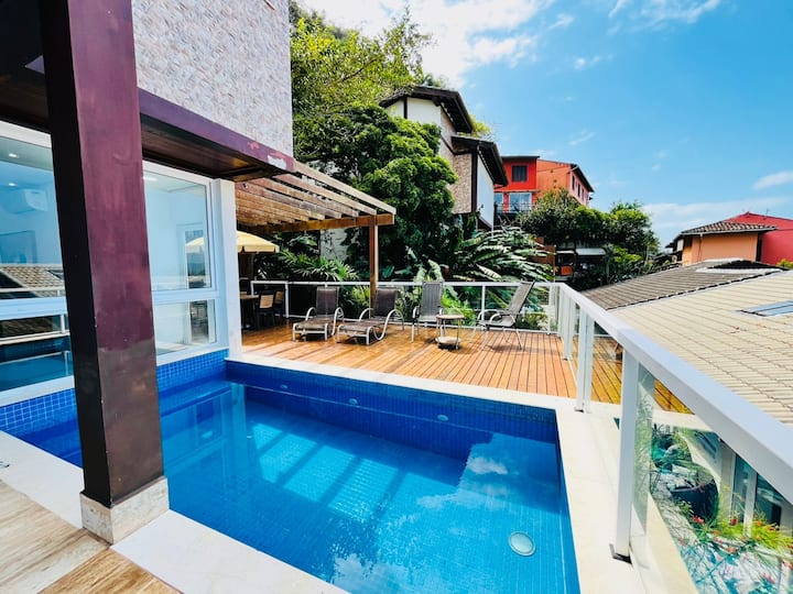 Casa  Juqueí Com Vista  Mar A 100 Metros Da Praia - São Sebastião