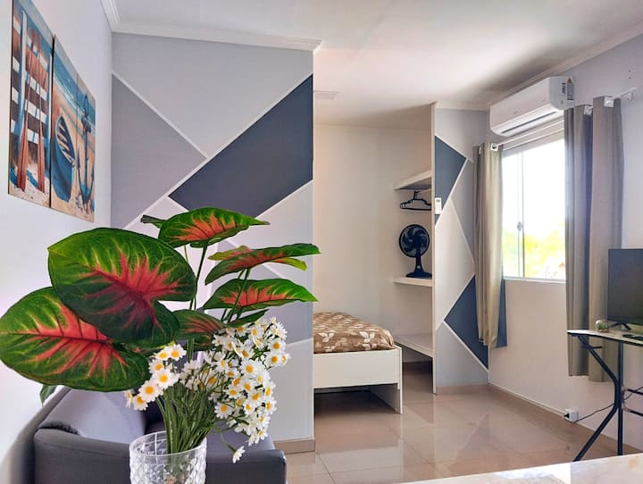 Loft Ar Condicionado/ 6x Sem Juros - Guaratuba