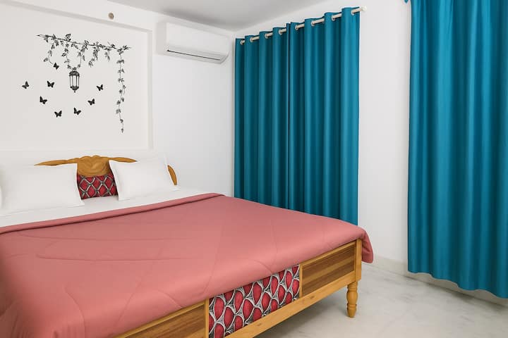 Comfort Home Cozy 1bhk Flat | 10 Mins From Airport - 파트나