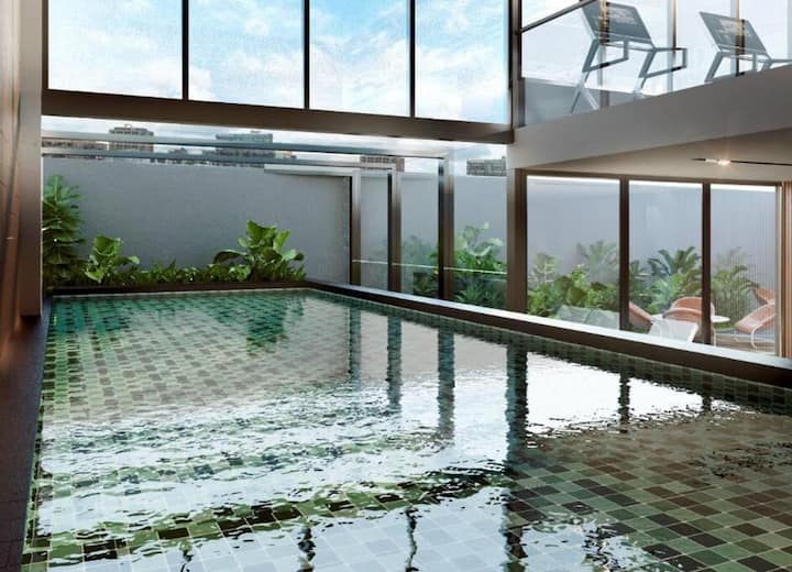 Suite Elite Con Vistas A La Ciudad + Piscina Spa - Bogota