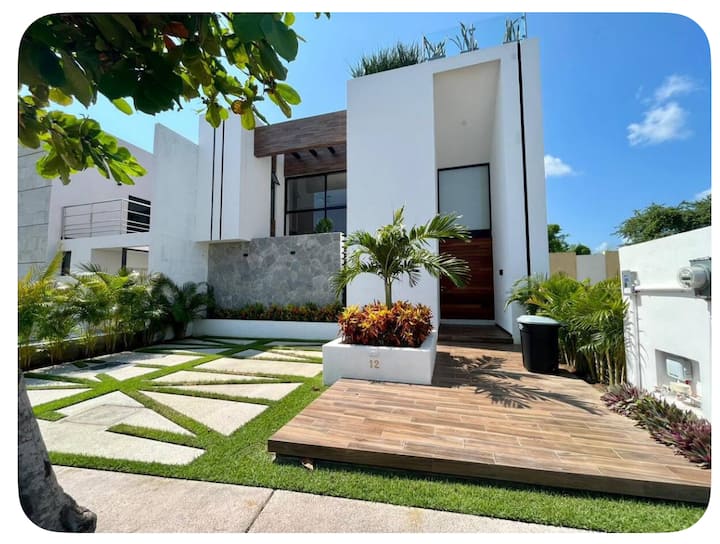 Hermosa Villa A Unos Pasos De La Playa. - La Cruz de Huanacaxtle